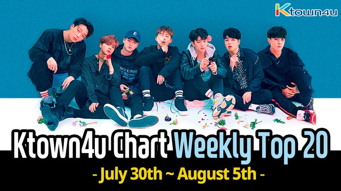 [Ktown4u Chart] B.I가 보여준 iKON의 저력이 돋보이는 금주의 주간 차트