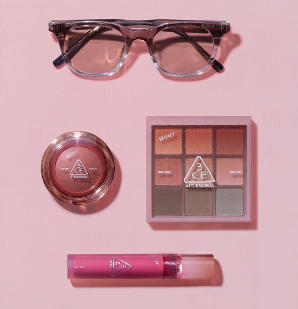 3CE, 아이웨어 브랜드 MUUT와 콜라보 ‘틴티드 썸머 에디션’ 출시